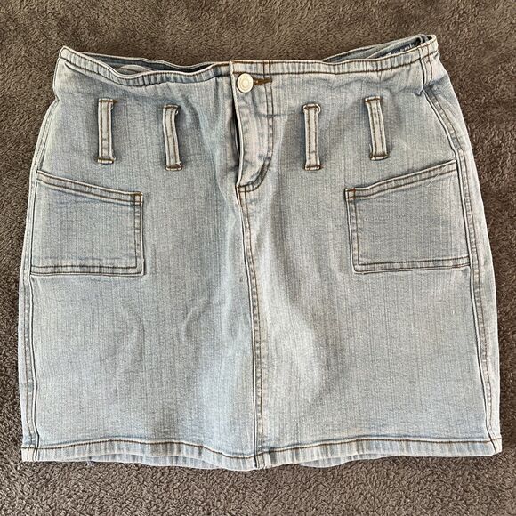 No Boundaries | Skirts | Y2k No Boundaries Mini Skirt Jrs Size 9 3 Retro Bratz Style 2000s Denim ...
